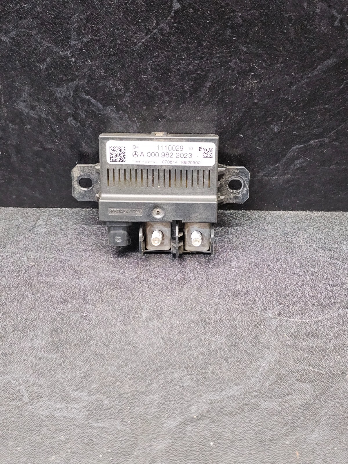MERCEDES SPRINTER 313 CDI LWB 2015 BATTERY RELAY MODULE A0009822023 ...