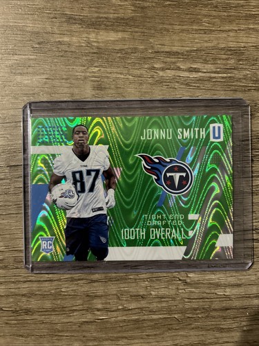 Jonnu Smith 2017 Unparalleled Lime Green Swirlorama Rookie Card /499 | eBay