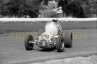 Bruce Jacobi #76 - 1968 USAC Golden State 100 - Vintage Race Negative ...