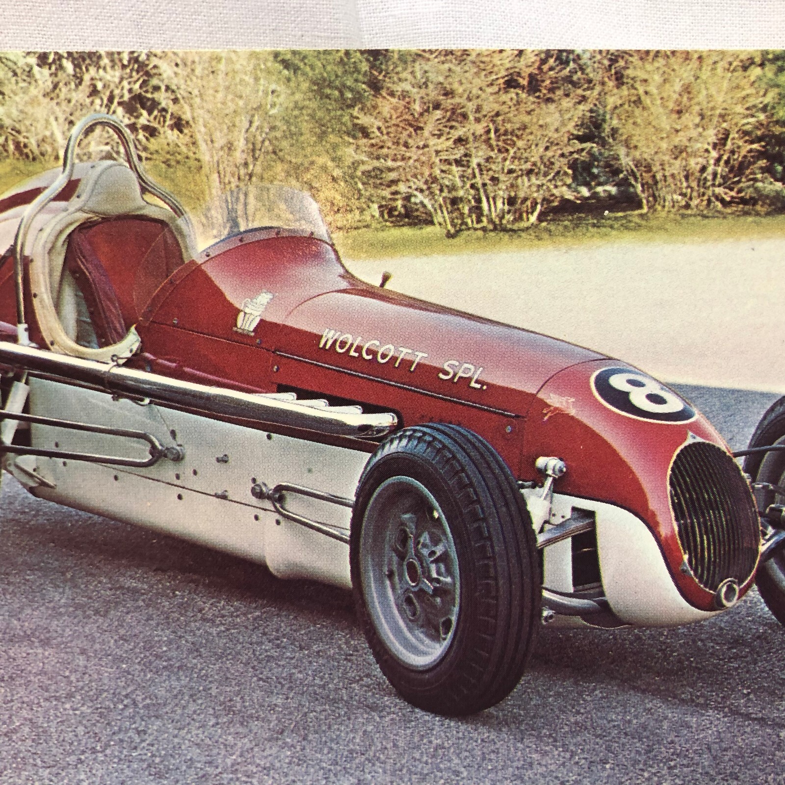 Vintage Sports Car Postcard Racing Wolcott Sandwich Massachusetts | eBay