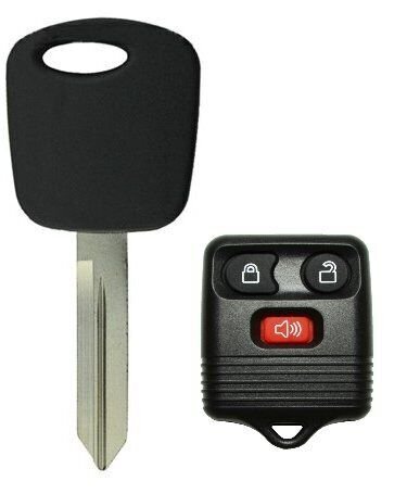 3B Remote + Mazda Tribute 2001 2002 2003 2004 H86 Transponder Chip Key ...