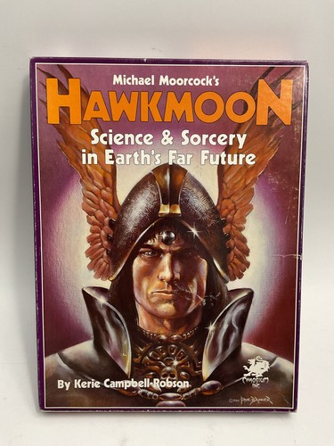 Vintage Hawkmoon RPG Box Set Chaosium Michael Moorcock Complete 1986 ...