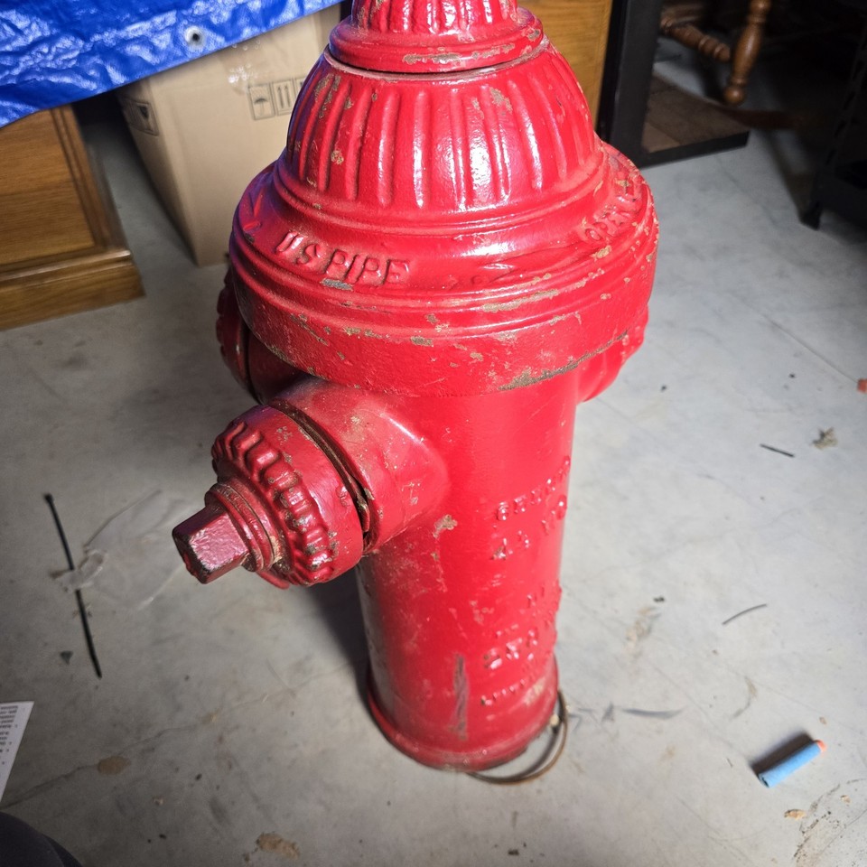 U.S. Pipe Fire Hydrant - 1992 AWWA Chattanooga- Real Fire Hydrant ...