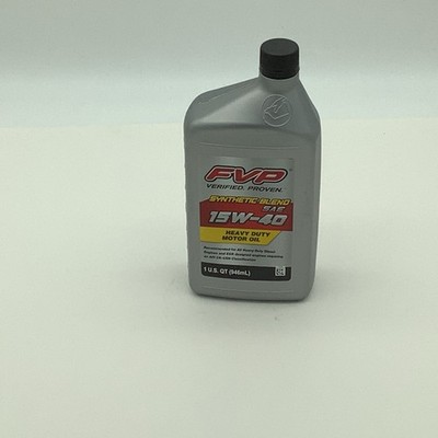 FVP 15W-40 Synthetic Blend Motor Oil | eBay