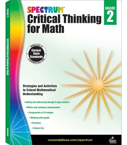 Spectrum Critical Thinking for Math, Grade 2 (Paperback) (US IMPORT ...