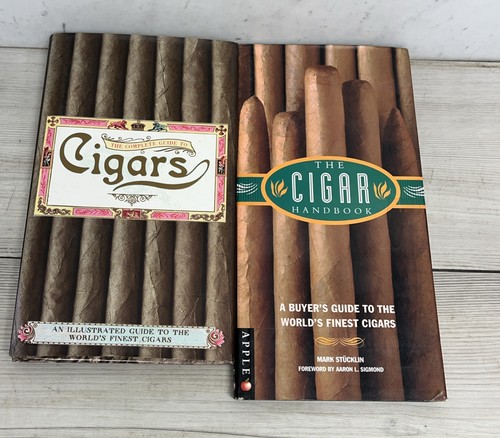 Lot Of 2 Cigar Books, The Hand Book, Complete Guide To Cigars HC | eBay