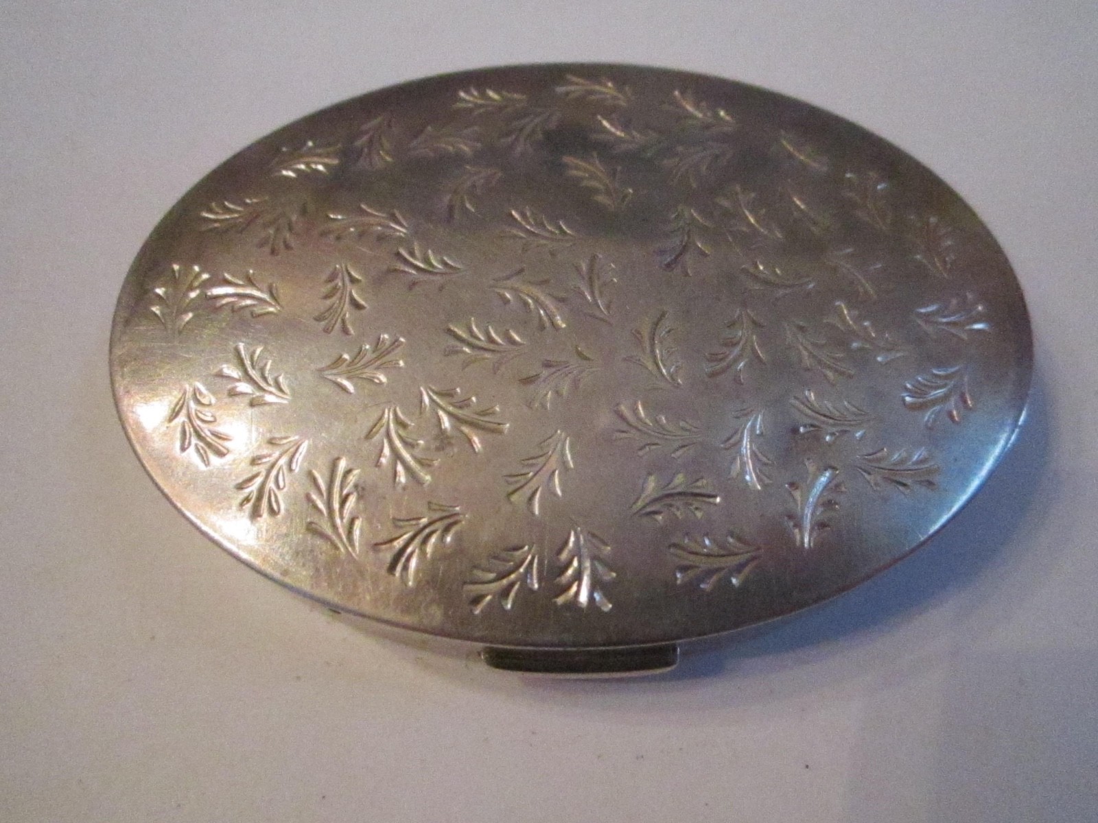 VINTAGE MARY DUNHILL STERLING SILVER COMPACT - 1947 - 60 GRAMS ...
