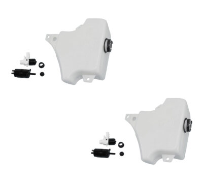2PK Windshield Washer Fluid Tank Works w/ 600228S Pump Replaces ...