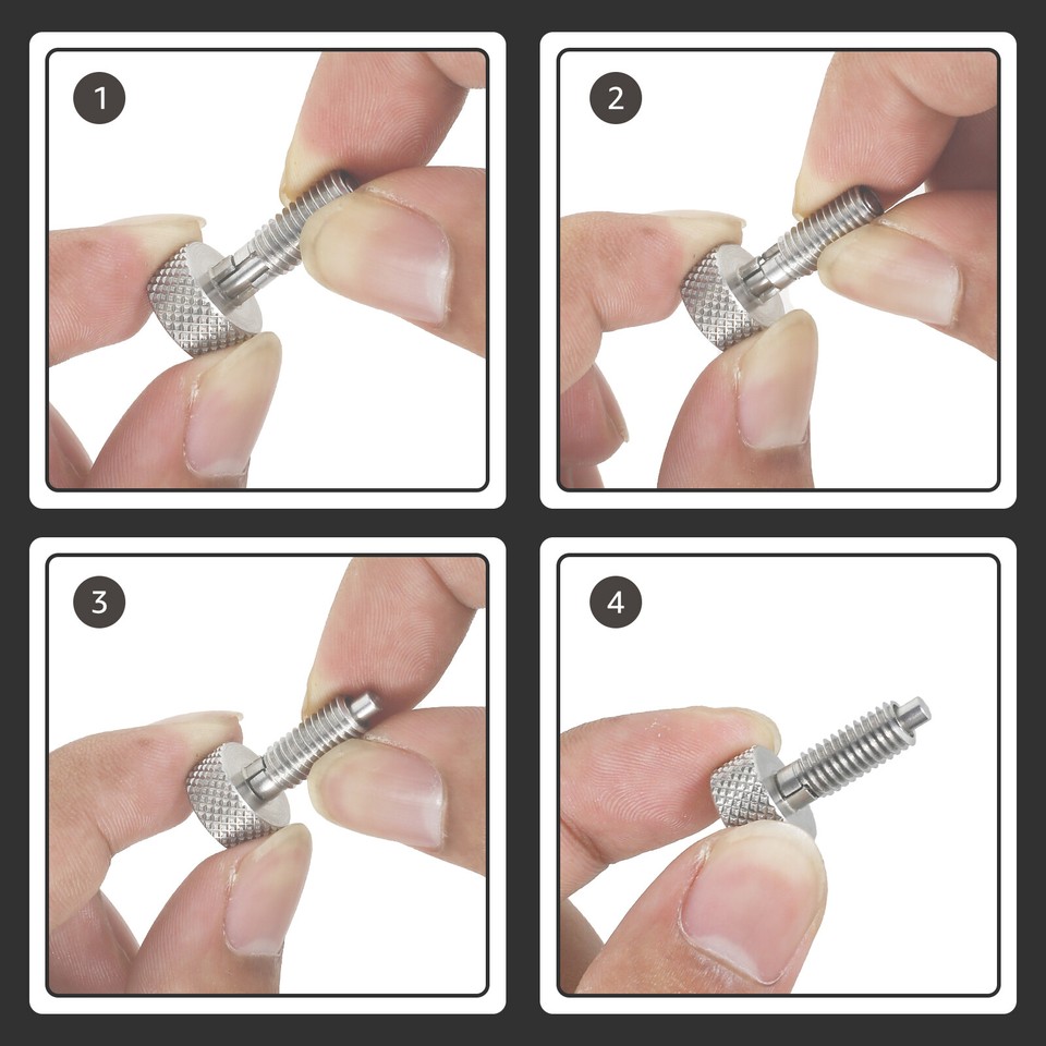 Handle Release Pins Aluminum Alloy M6 Quick Release Pins Hand Spring ...