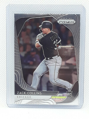 Zack Collins 2020 Panini Prizm Baseball - RC Rookie Card #233 Chicago ...