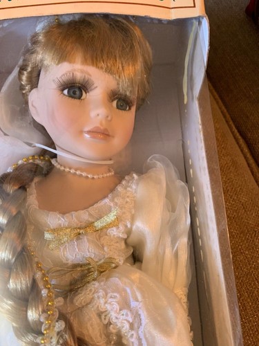 The Heirloom Collection 16" Porcelain Bridal Doll in Original Box | eBay