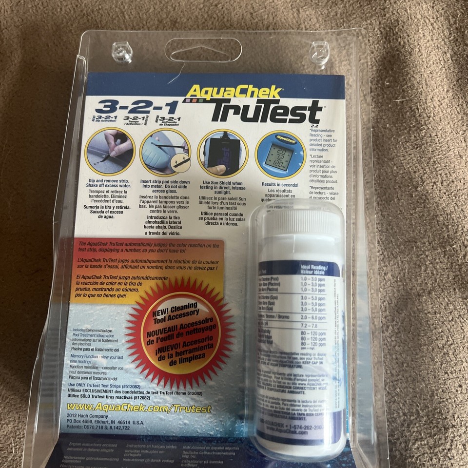 Aquachek Aqua Chek Trutest Digital Reader For Pool and Spa Water ...