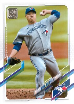 Hyun-Jin Ryu 2021 Topps Series 2 70th Anniversary Card #379 Toronto ...