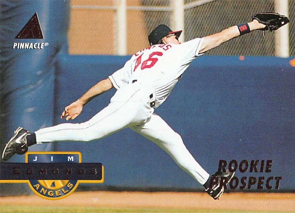 1994 Pinnacle Baseball Jim Edmonds RC #394 NM/MT CALIFORNIA ANGELS | eBay