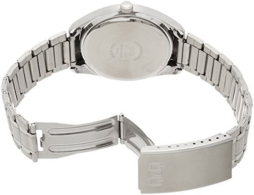 CITIZEN Q & Q SUPERIOR S286-205 Men's Watch Black Dial Stainless Steel ...