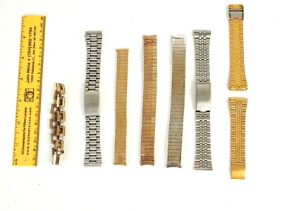 +Lot of 5 Assorted Vintage Men's Watch Bands - LOT #5 | eBay