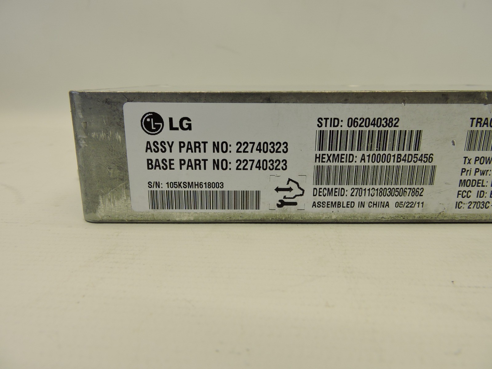 NEW GM VCIM Module 22740323 HHR Malibu Solstice Aura G6 Chevrolet ...