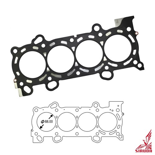 SIRUDA Cylinder Head Gasket｜for HONDA_K20A4 K24A｜T:0.75mm｜OEM#12251-RAA ...