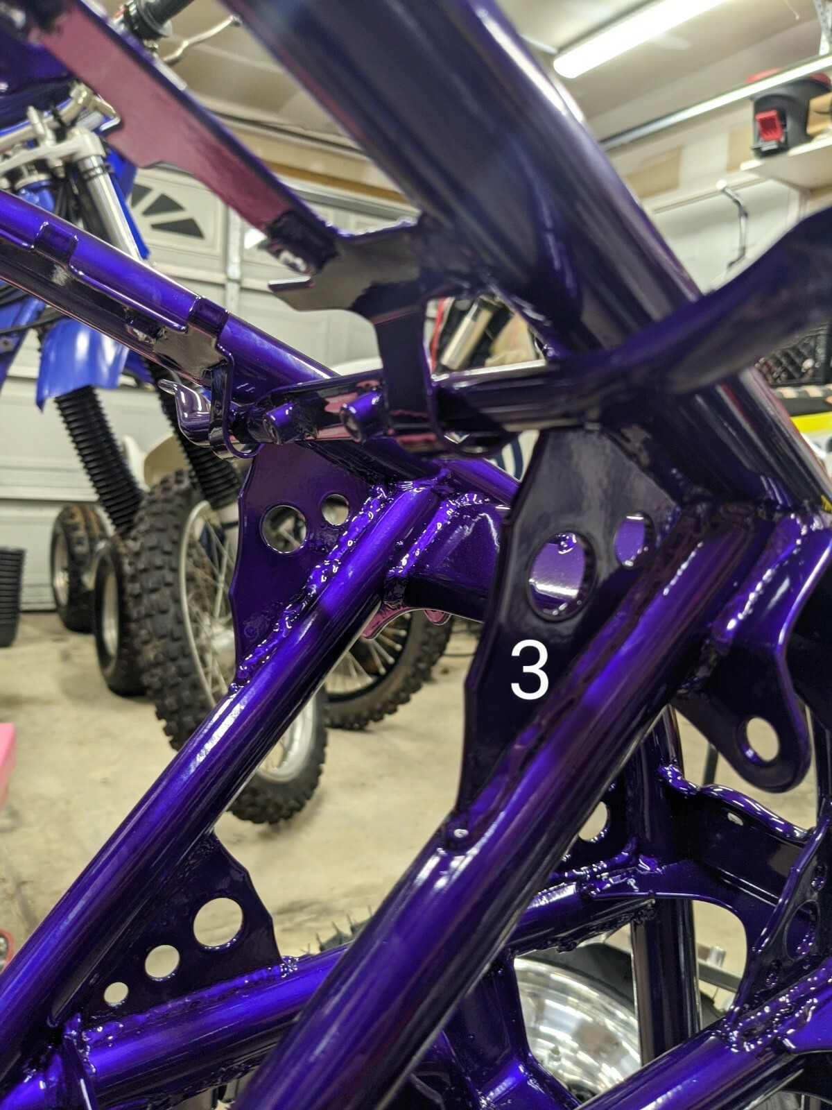 Yamaha Blaster Frame Gusset Kit - 14 Pieces | eBay