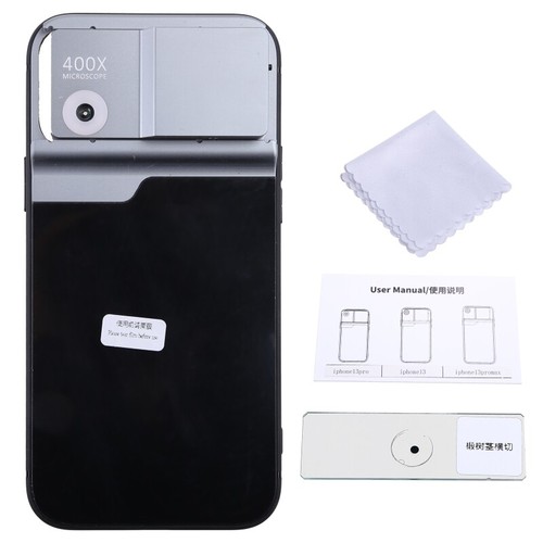 400X Optical Lens Smartphone Microscope Improve Interest in Learning ...