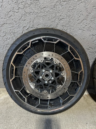 2024 Harley Davidson CVO Road glide Stock Rims W/tires 19 Front 18 Rear ...