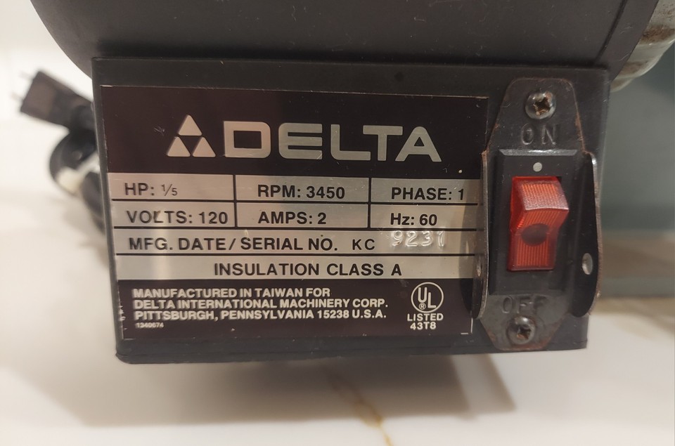 Delta Universal Wet Dry Sharpener Grinder Tool Model 23-700 Knife ...