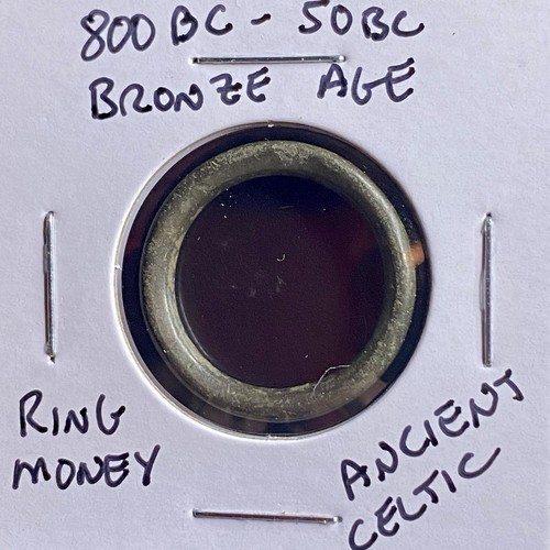 Bronze Age Ancient Celtic Ring Money 800BC-50BC East European Proto ...