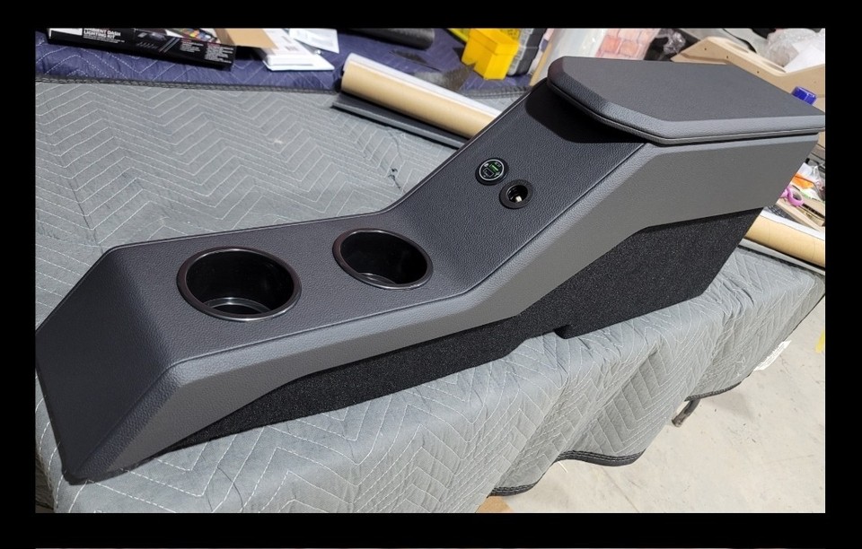 Chevy Chevrolet S10 Center Console Custom 2 Cupholder Gen 1 88-93 | eBay