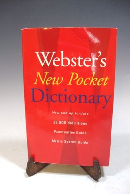 Webster's New Pocket Dictionary 2007 (Paperback) 9780618947263 | eBay