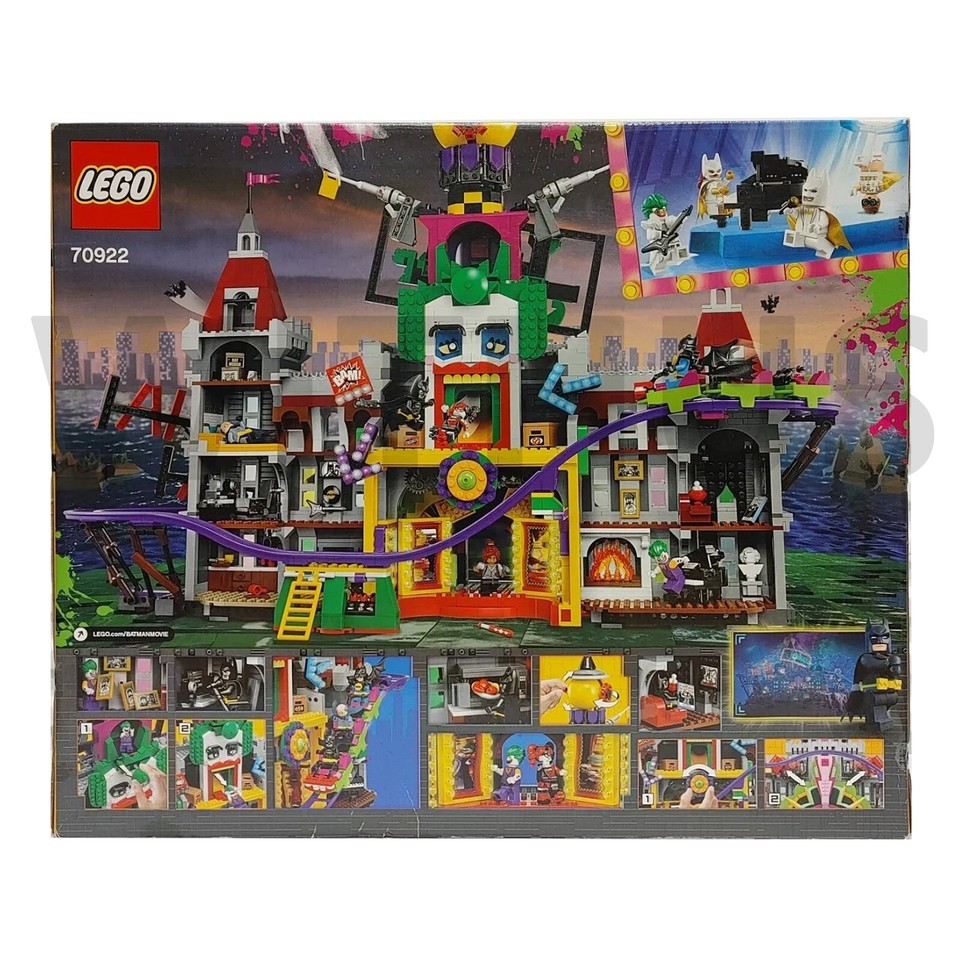 LEGO 70922 BATMAN MOVIE The Joker™ Manor - 3,444 Pieces / Brand New ...
