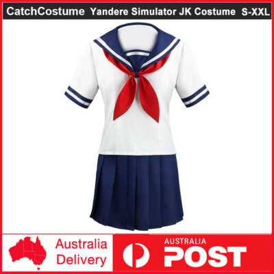 Yandere Simulator Ayano Aishi Yandere-chan School Uniform Anime Cosplay ...