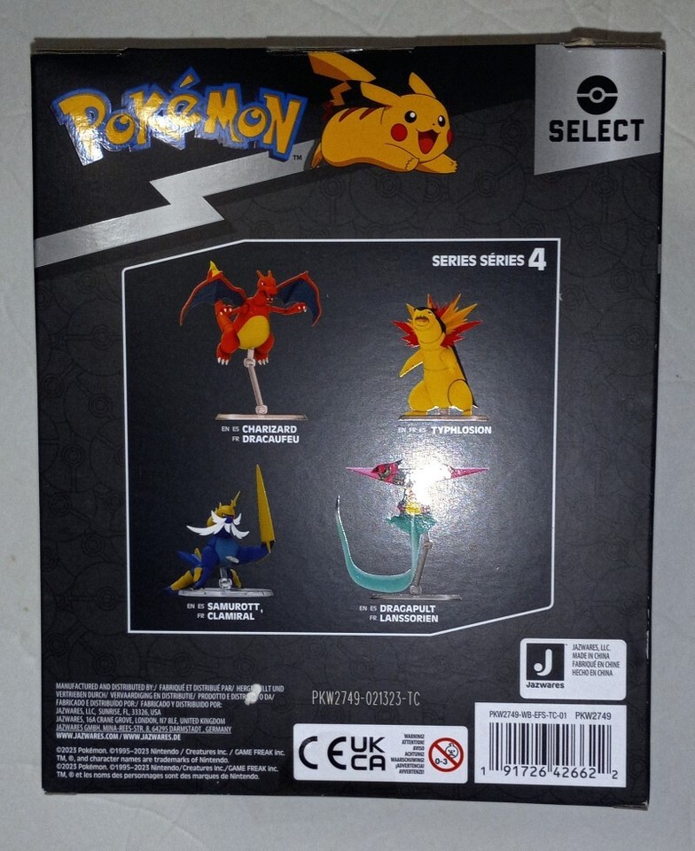 Pokémon Select Trainer Series Samurott Action Figure | eBay