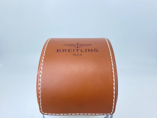 Breitling Genuine Brown Leather Watch Box Case | eBay