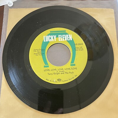 TERRY KNIGHT & THE PACK 7” Record THIS PRECIOUS TIME / LOVE Garage Soul ...