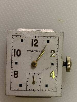 Waltham 750-B Gent’S Non Shock Movement With Dial Abd Hands | eBay