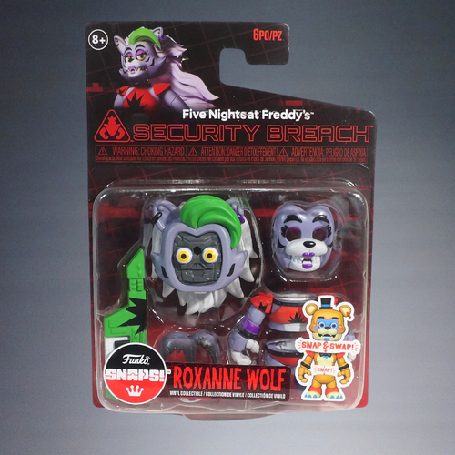 FUNKO SNAPS FIVE NIGHTS AT FREDDYS FNAF SECURITY BREACH ROXANNE WOLF ...