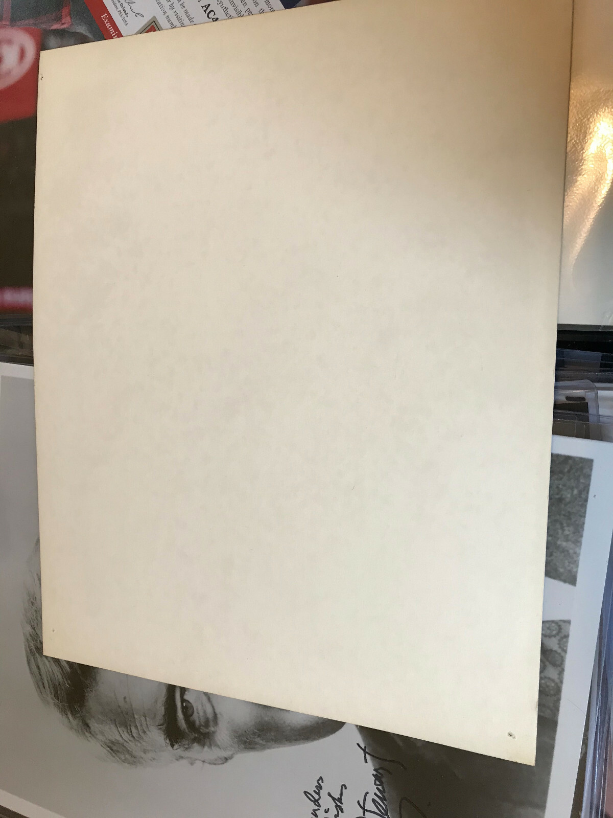 ED SULLIVAN auto SIGNED AUTOGRAPH 8x10 Before the LATE SHOW "A Really ...