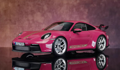 NOREV 1/18 Alloy diecast car model Porsche 911 GT3 Rose Red 2021 | eBay