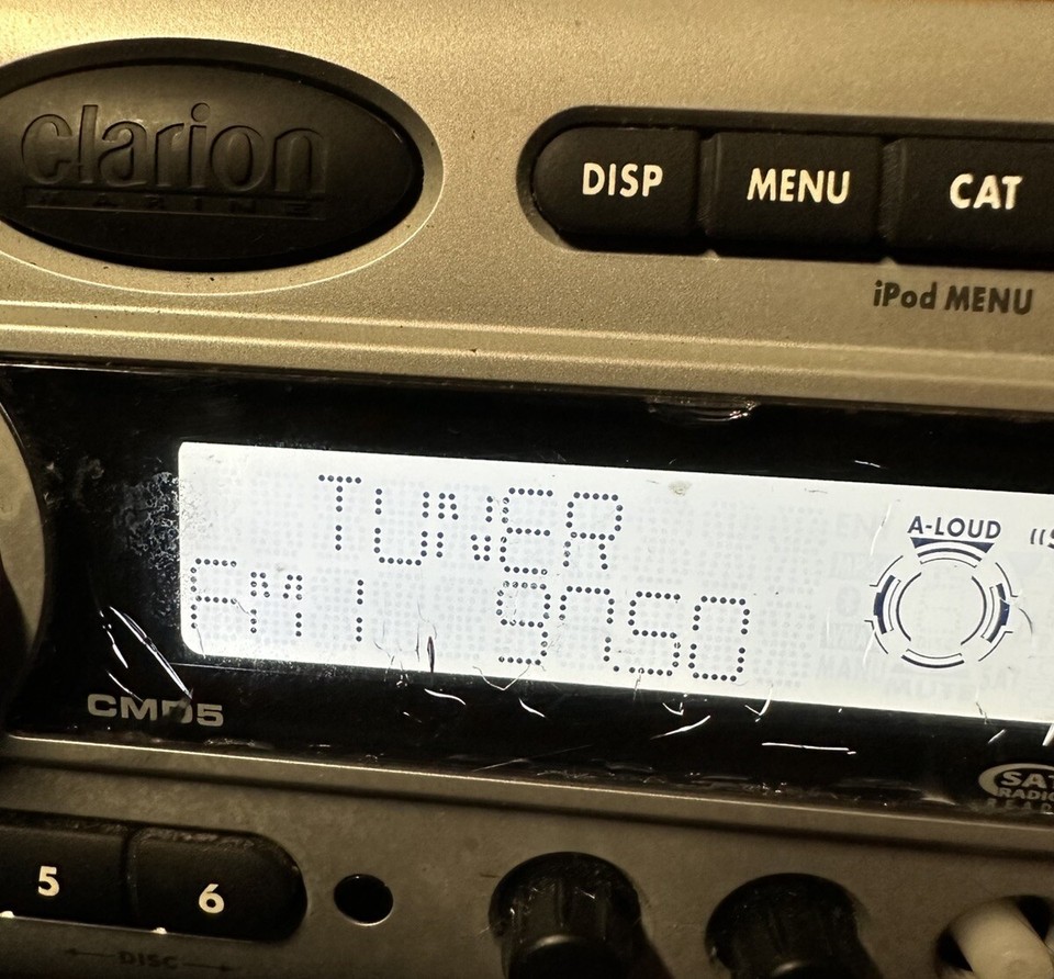 Clarion CMD5 Watertight Marine AM/F/CD/MP3 WMA Receiver Radio Used | eBay