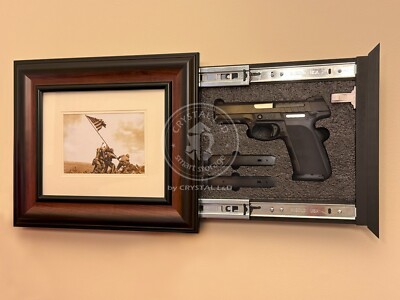 Hidden Storage Photo Frame for Gun and Valuables 14-1/2" x 12-1/2 ...