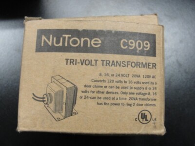 New Nutone Tri-Volt Transformer, 20PT-0905, C909, (Lot of 2) | eBay