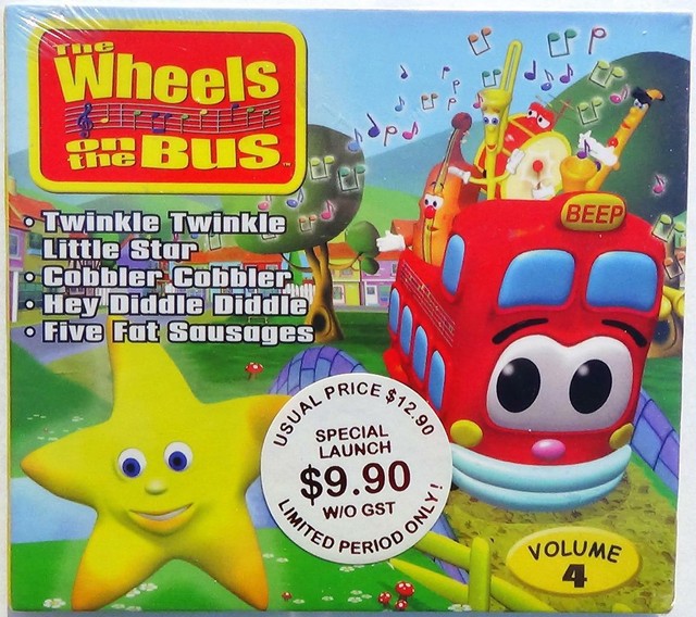 The Wheels on The Bus Volume 4 - 3d Musical for Children (2003) VCD for ...