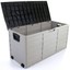 Outdoor Garden Storage Chest Cushion Box Waterproof 290L Waterproof ...