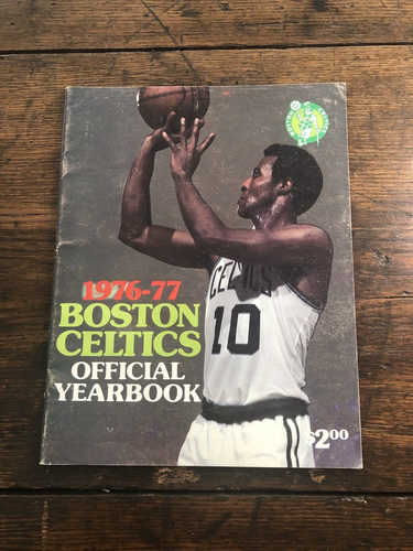 Boston Celtics 1976-77 Official Yearbook - EX | eBay