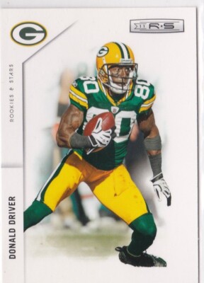 Donald Driver Packers Wide Receiver 2011 Panini Rookie & Stars Card ...