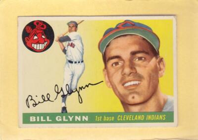 1955 Topps #39 Bill Glynn Indians VG/EX Very Good/Excellent #24607 | eBay