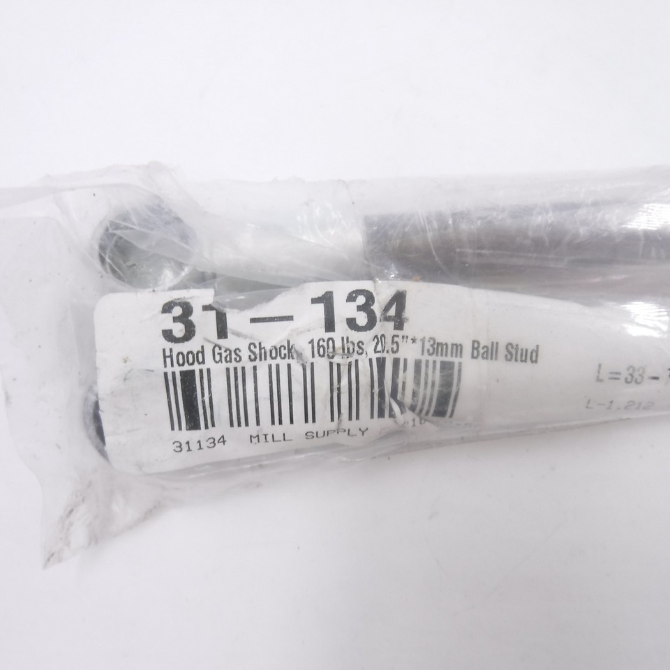 Pair Hood Gas Shocks 20.5", 160lb Rated, 13mm Ball For Morgan Olson ...