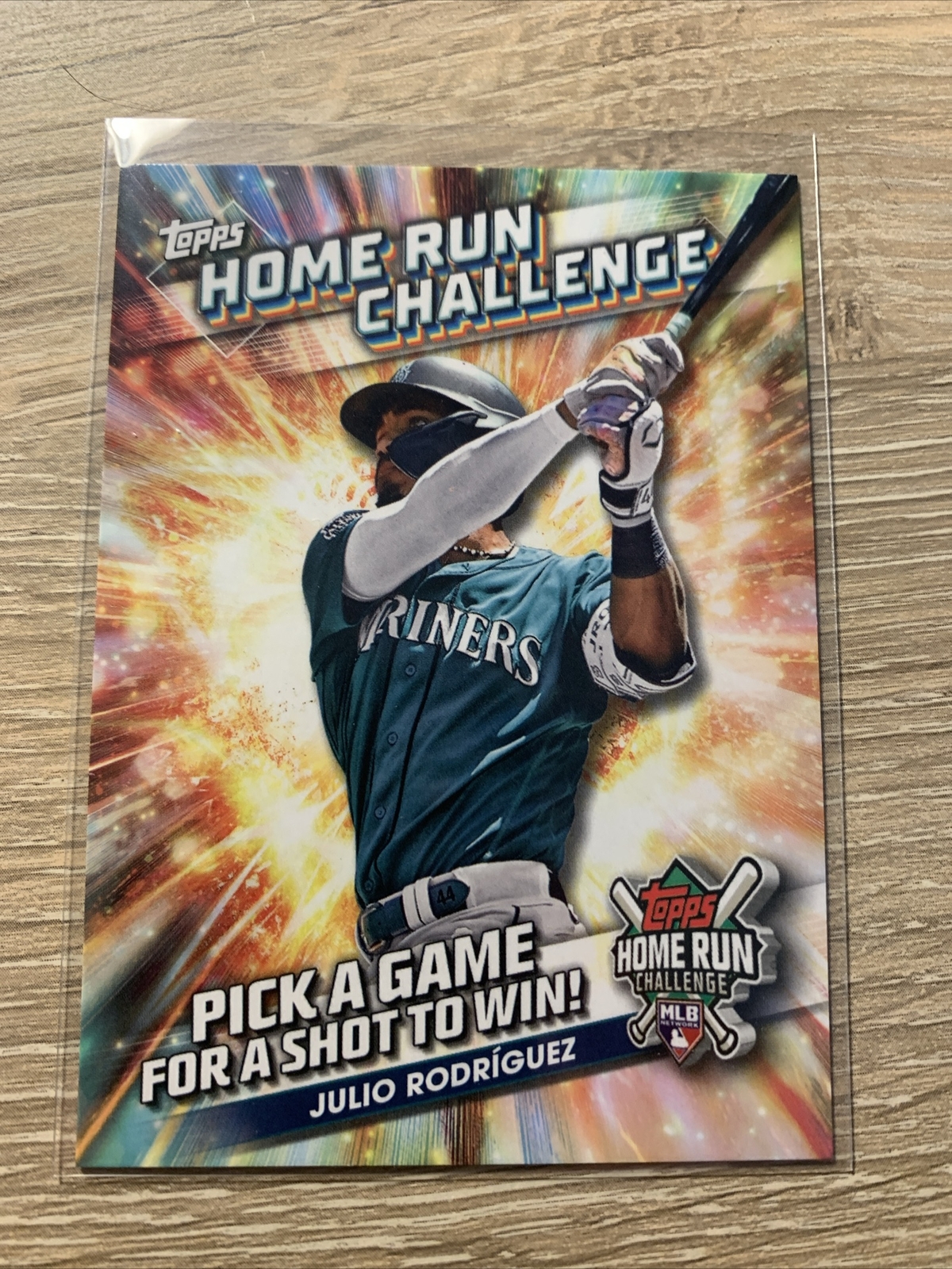 Julio Rodriguez 2024 Topps Series 1 HOME RUN CHALLENGE CODE #HRC-22 ...