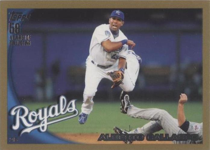 2010 Topps - Alberto Callaspo #598 Gold /2010 for sale online | eBay