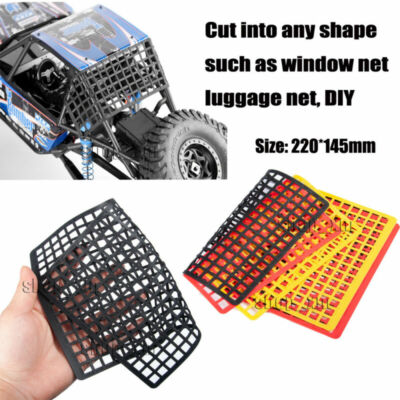 Rubber Window Mesh Protective Luggage Net for RC D90 Axial SCX10 TRX-4 ...